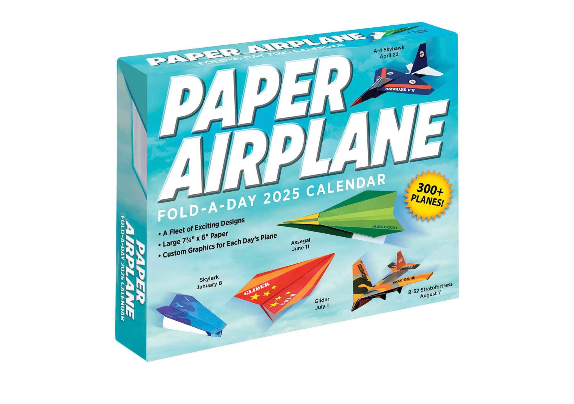Paper Airplane 2025 Fold-A-Day Calendar: Lee, Kyong, Mitchell, David ...