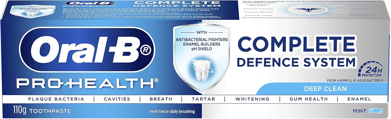 Oral-B Pro Health Advanced Deep Clean Toothpaste 110G : Amazon.com.au ...