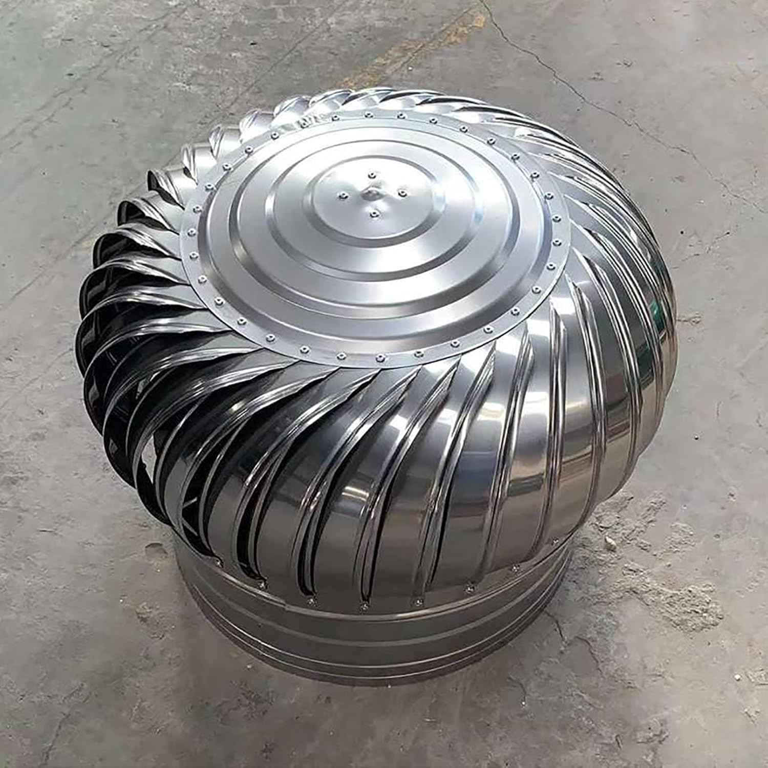 Amazon.com: Non Power Roof Ventilator, 304 Stainless Steel Chimney ...