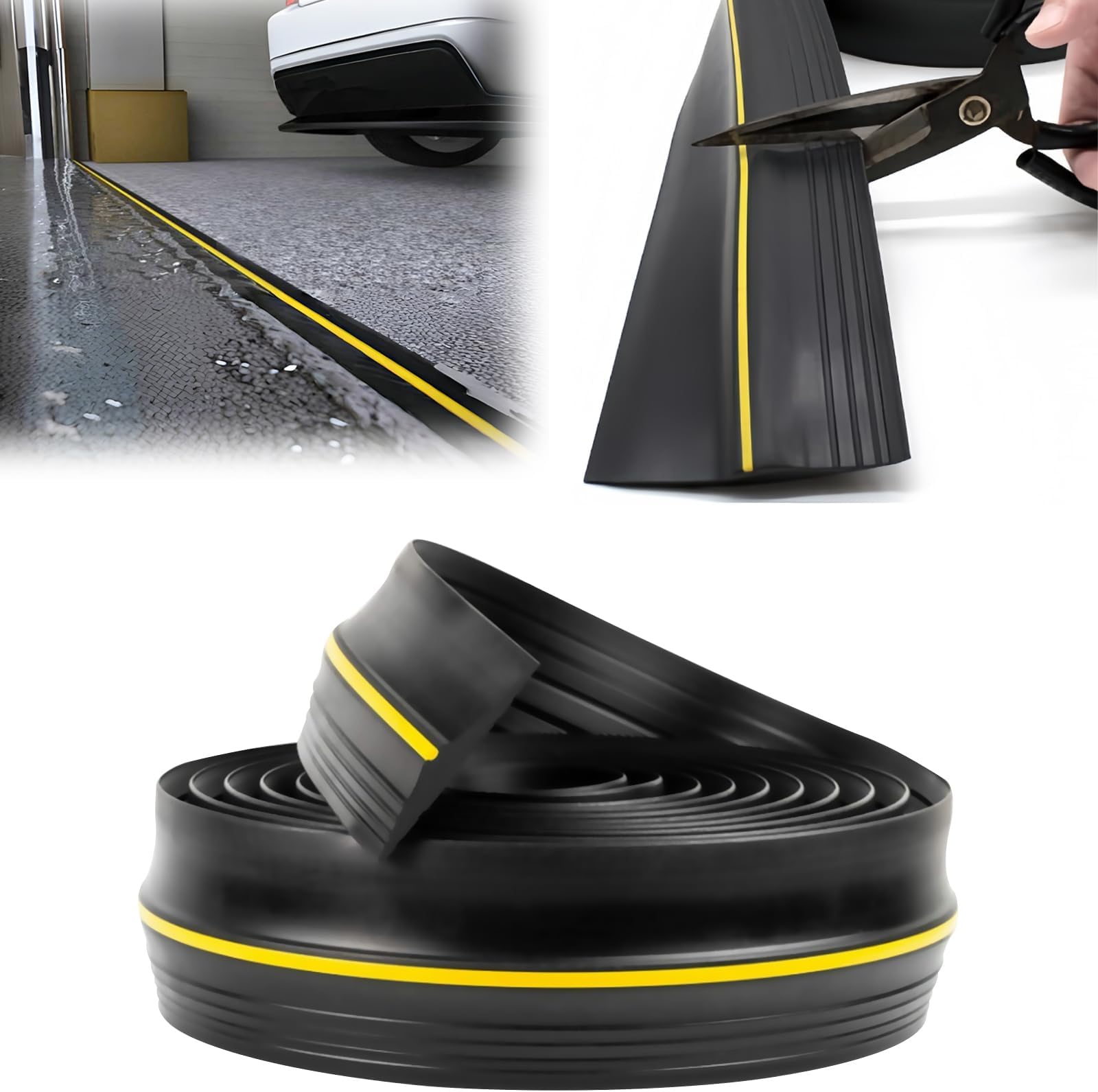 Amazon | WeBirth シャッター専用すき間対策グッズ 【防水対策やすき間風対策に！】 車庫やガレージの快適空間を実現 DIY シャッター 隙間 ガレージ 車庫 すき間 (接地用 ...