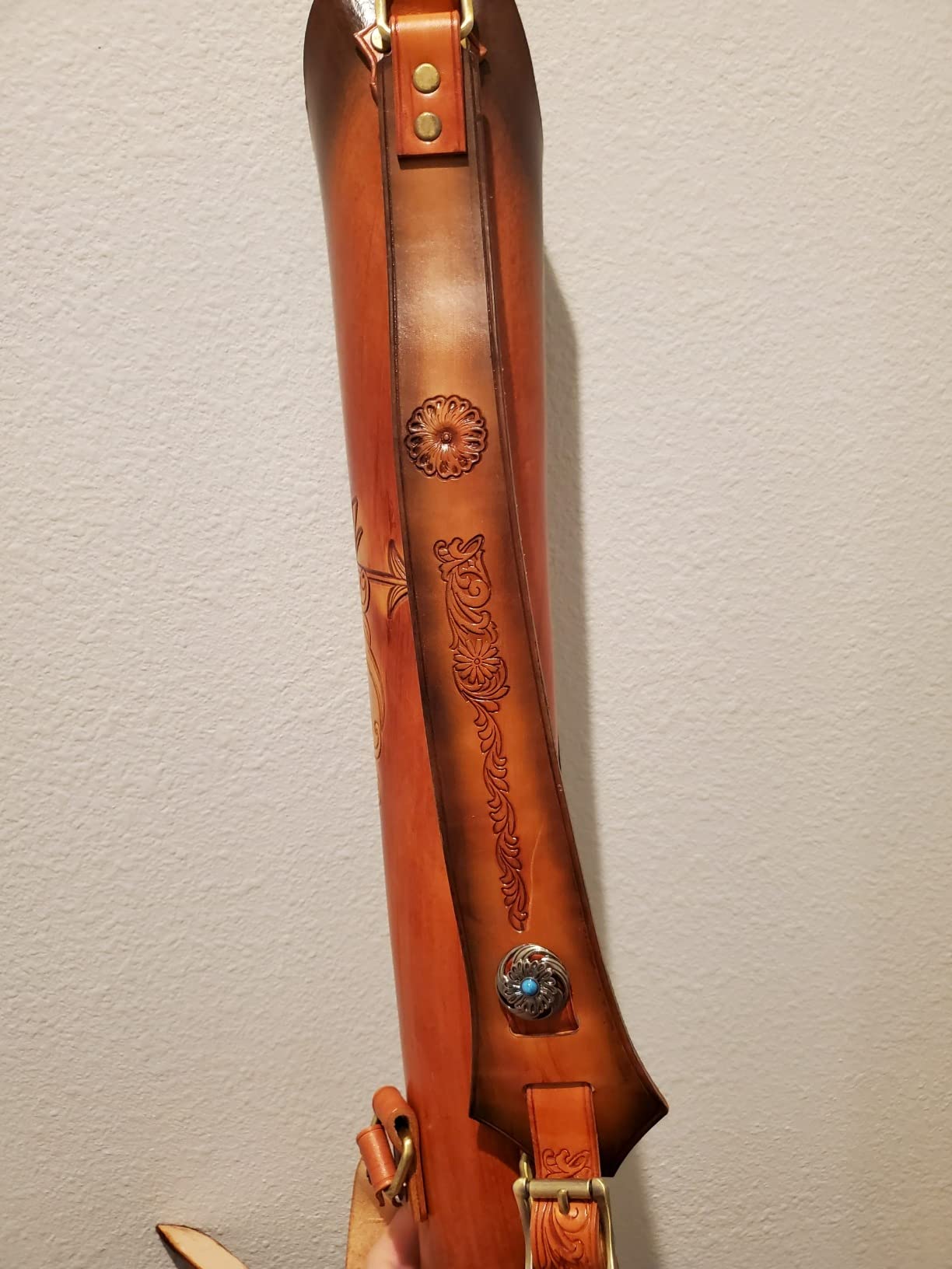 $17/mo - Finance Pure Cowhide Arrow Quiver,Retro Hunting Quivers with ...