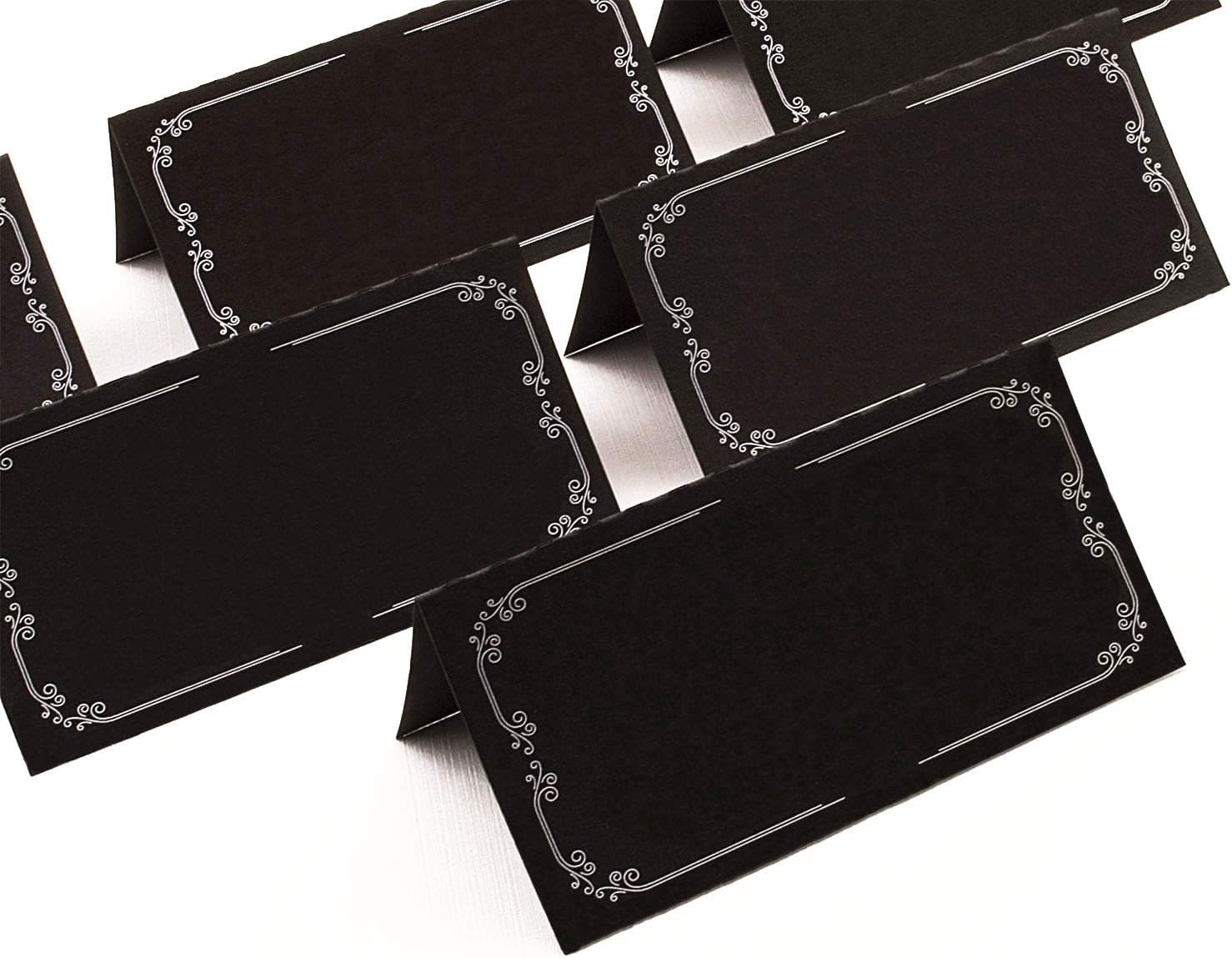 Amazon.com: Place Cards for Table Setting - 50Pcs White Blank Table ...