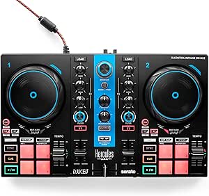 Amazon.com: Hercules DJControl Inpulse 200 MK2 Arctic Blue Edition ...