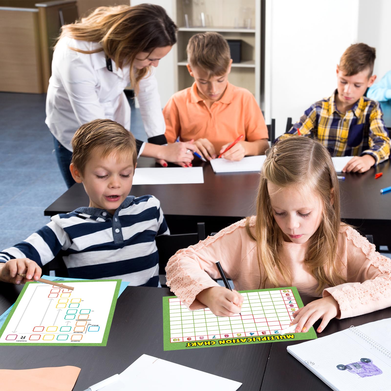 Snapklik.com : SeunKieer Dry Erase Multiplication Board 9 X 12, Double ...