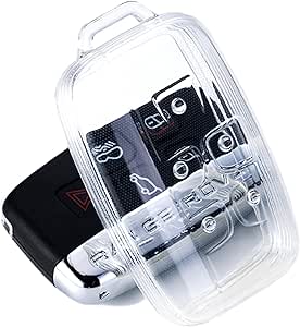 Amazon.com: for Clear Land Rover Key Fob Cover TPU Car Key Fob Case Fit ...