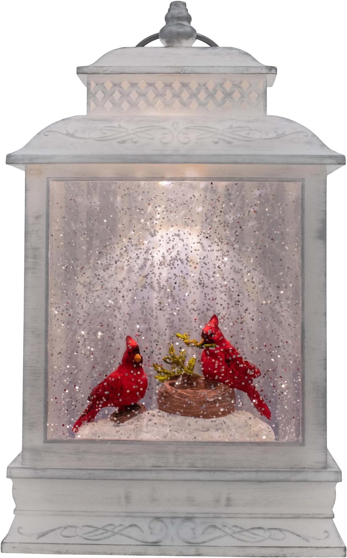 Amazon.com: Christmas by Roman Inc, Acrylic Collection, White Lighted ...