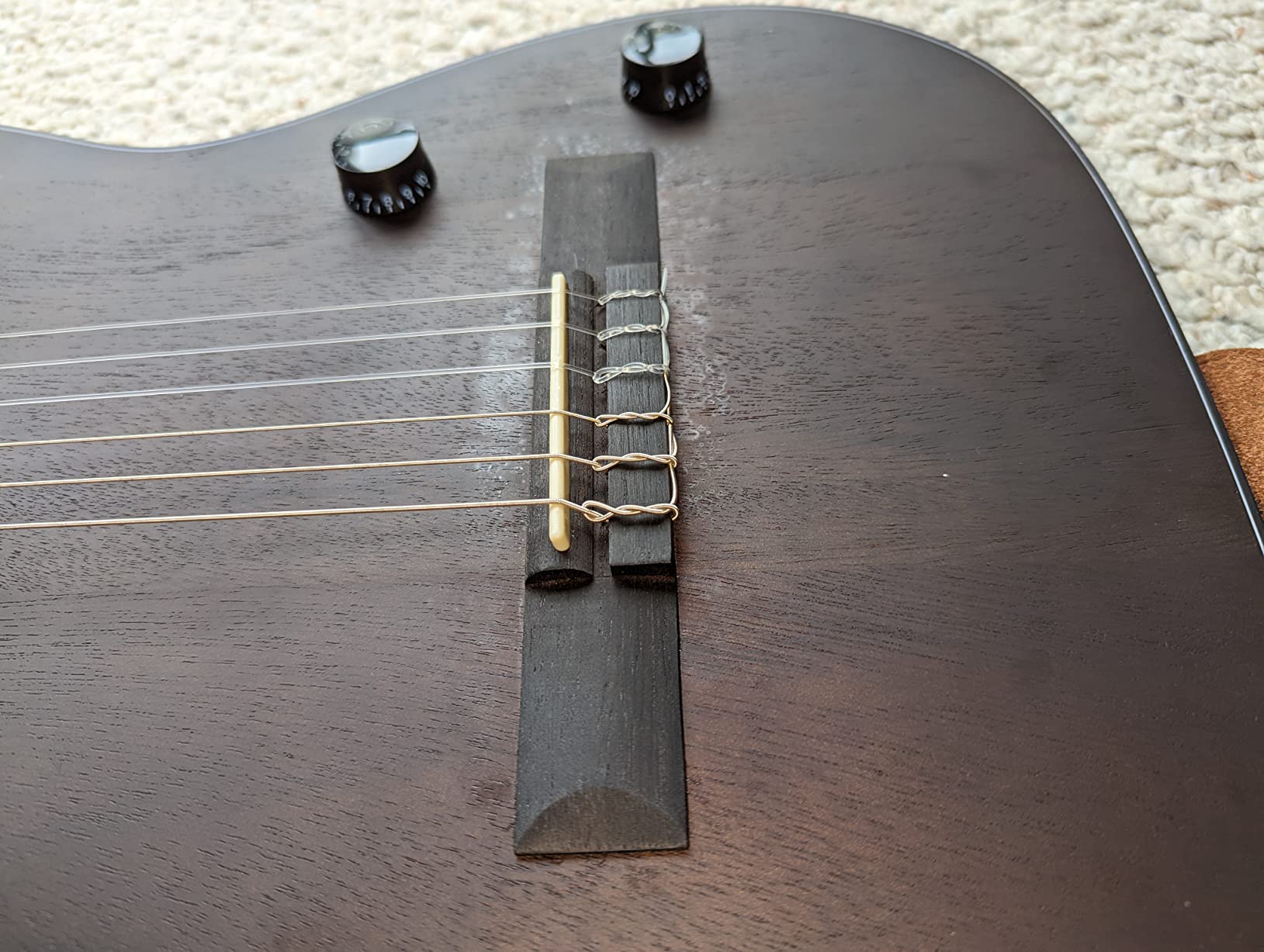 $32/mo - Finance Acoustic Guitar Silent Nylon 6 String Travel ...