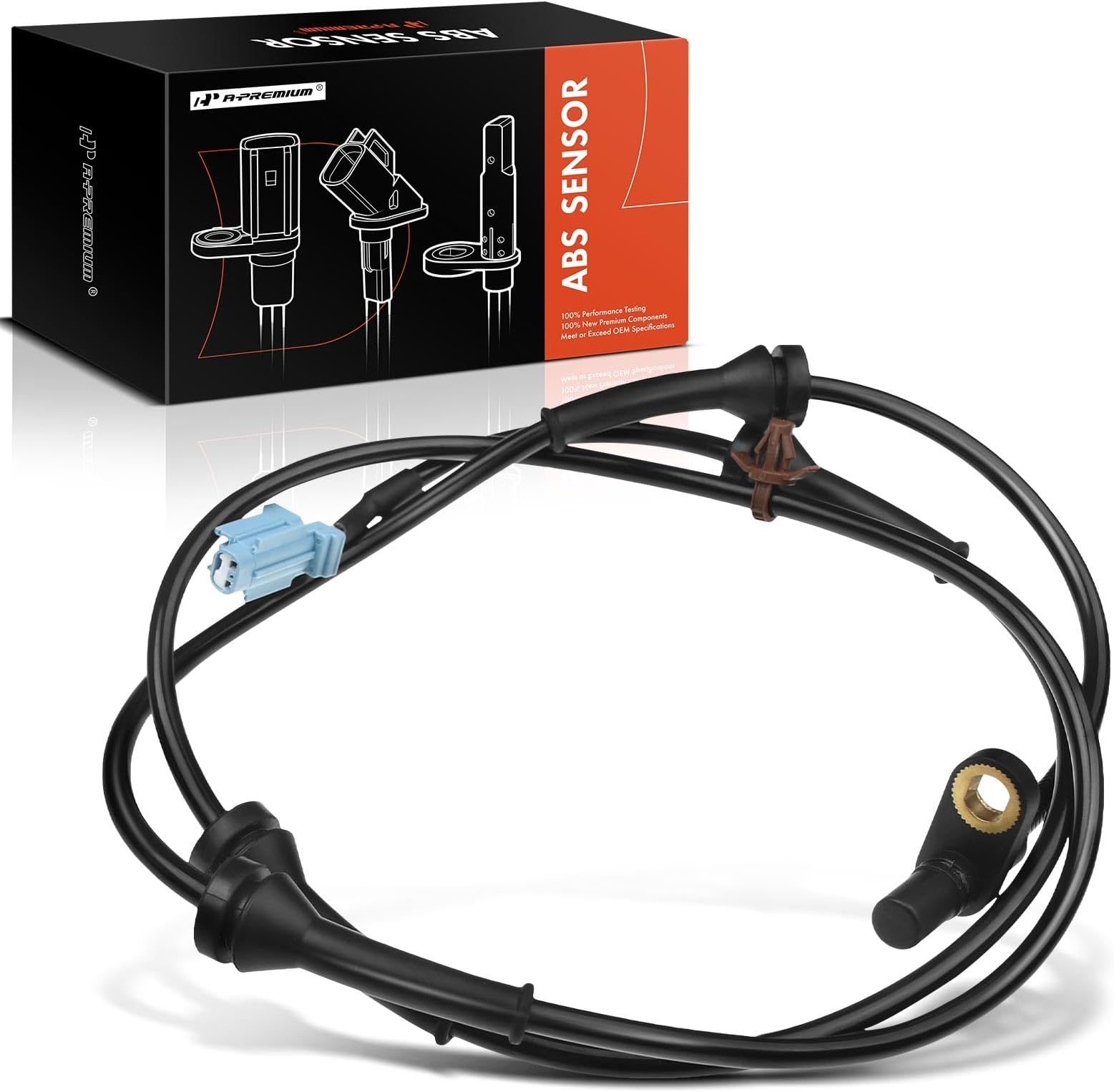 Amazon.com: AUTOKAY 4 ABS Wheel Speed Sensor Front Rear Left Right Fits ...