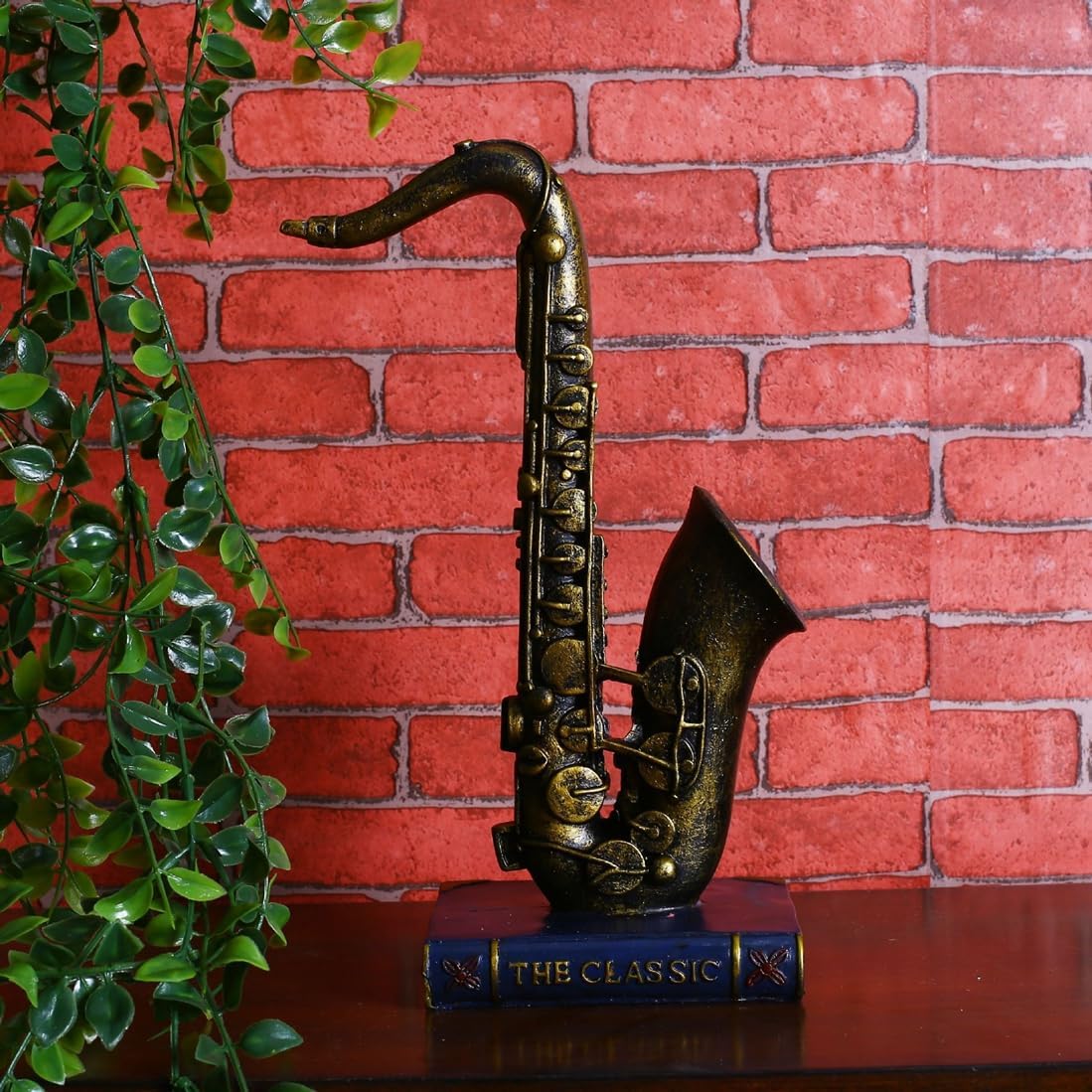 Amazon.com: JMONLPICY Retro Resin Saxophone Model Figurine Crafts for ...