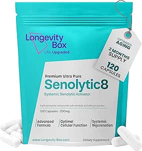 Longevity Box Senolytic 8 – Advanced Senolytics Supplement with Fisetin ...