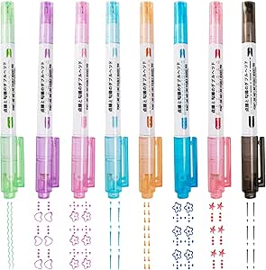 Taicols Curve Highlighter Pen Set for Note, Writing Drawing, Bullet ...