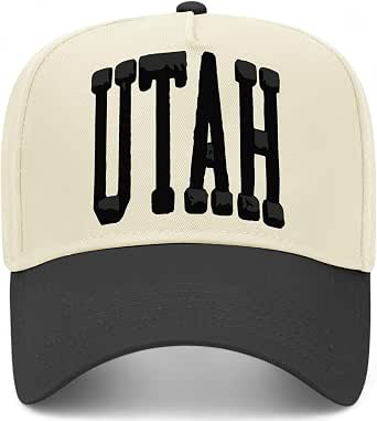 Amazon.com: Utah Collegiate Vintage Trucker Hat | UT | Premium ...