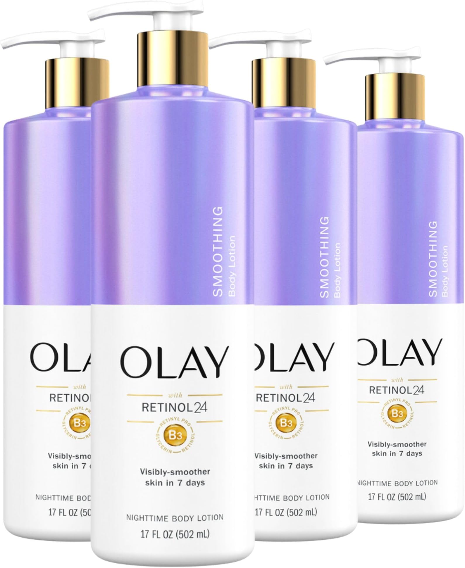 Amazon.com : Olay Smoothing Hand & Body Lotion with Retinol and Vitamin ...