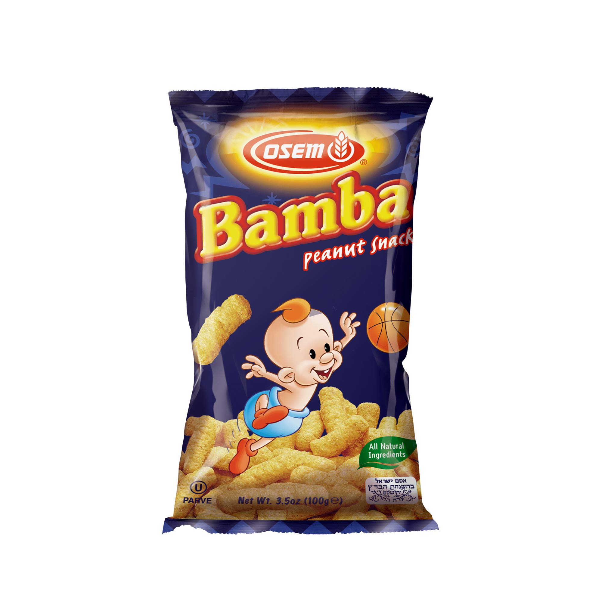 Buy Osem Bamba All-Natural Peanut Snack Puffs - Peanut Flavoured Snacks ...