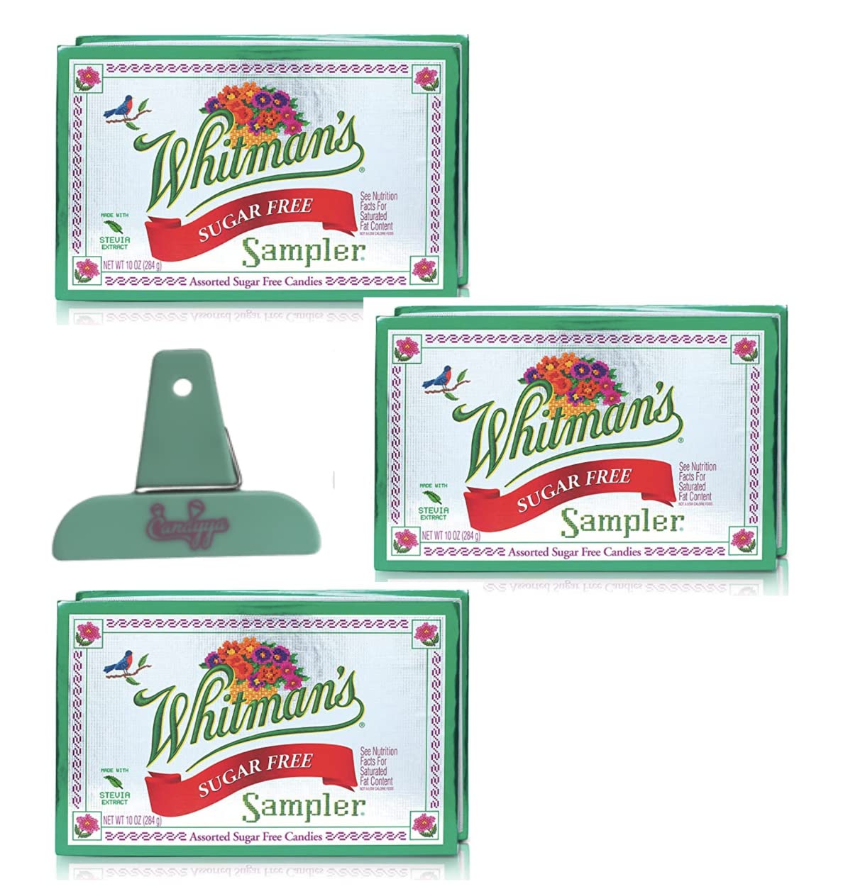 Amazon.com: Whitman's Sampler Sugar Free Chocolate 10 oz. Box with ...