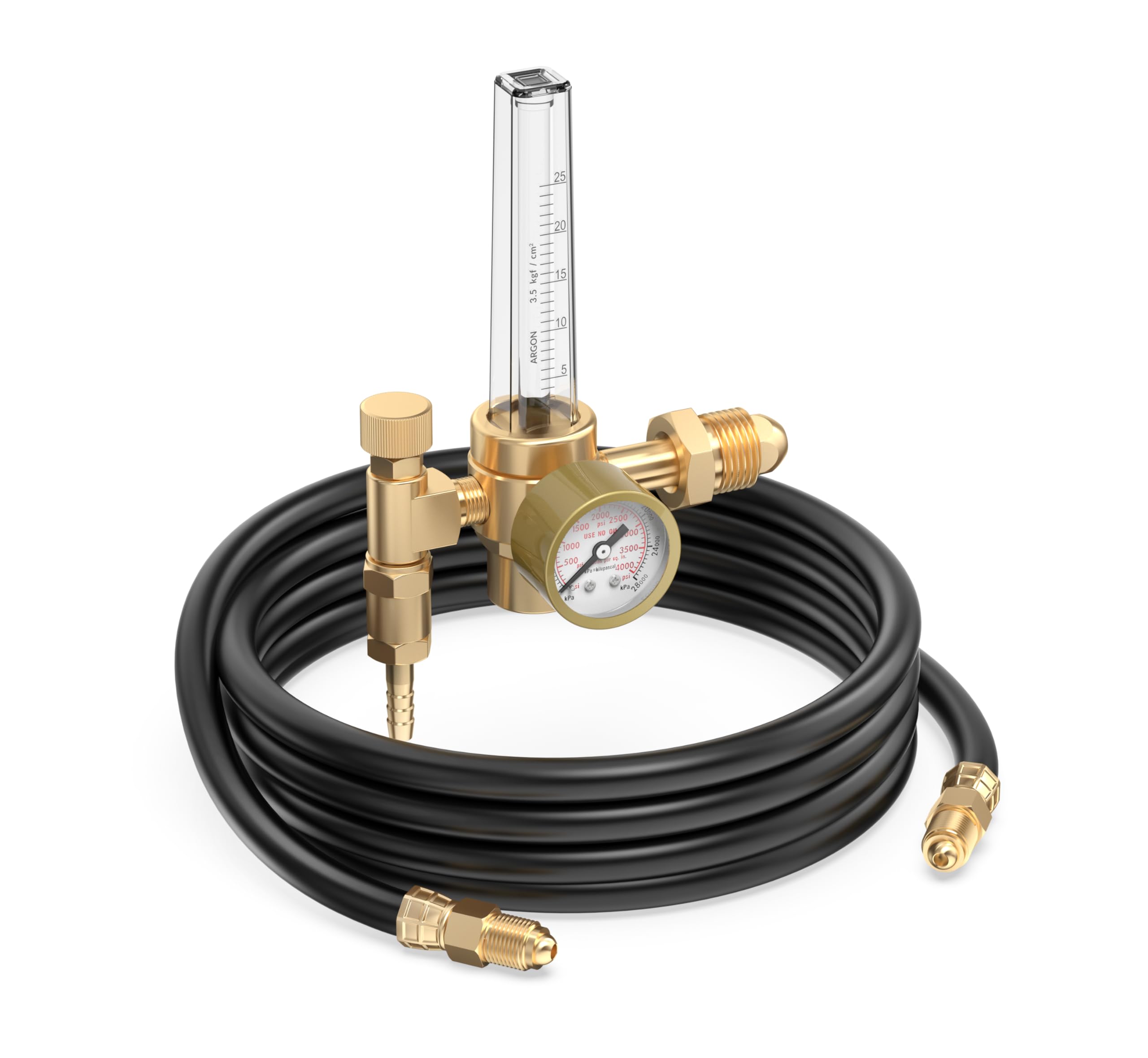 Snapklik.com : Bestarc Argon CO2 Flow Meter Gas Regulator
