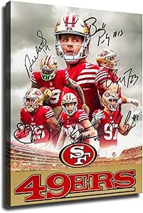 Amazon.com: San Francisco City 49ers Poster American Football Team ...