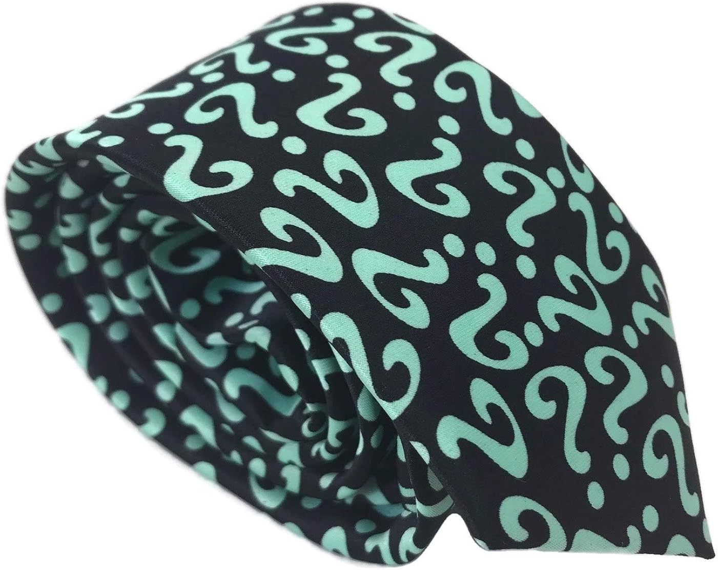Riddler Green Question Mark Tie Gotham at Amazon Men’s Clothing store