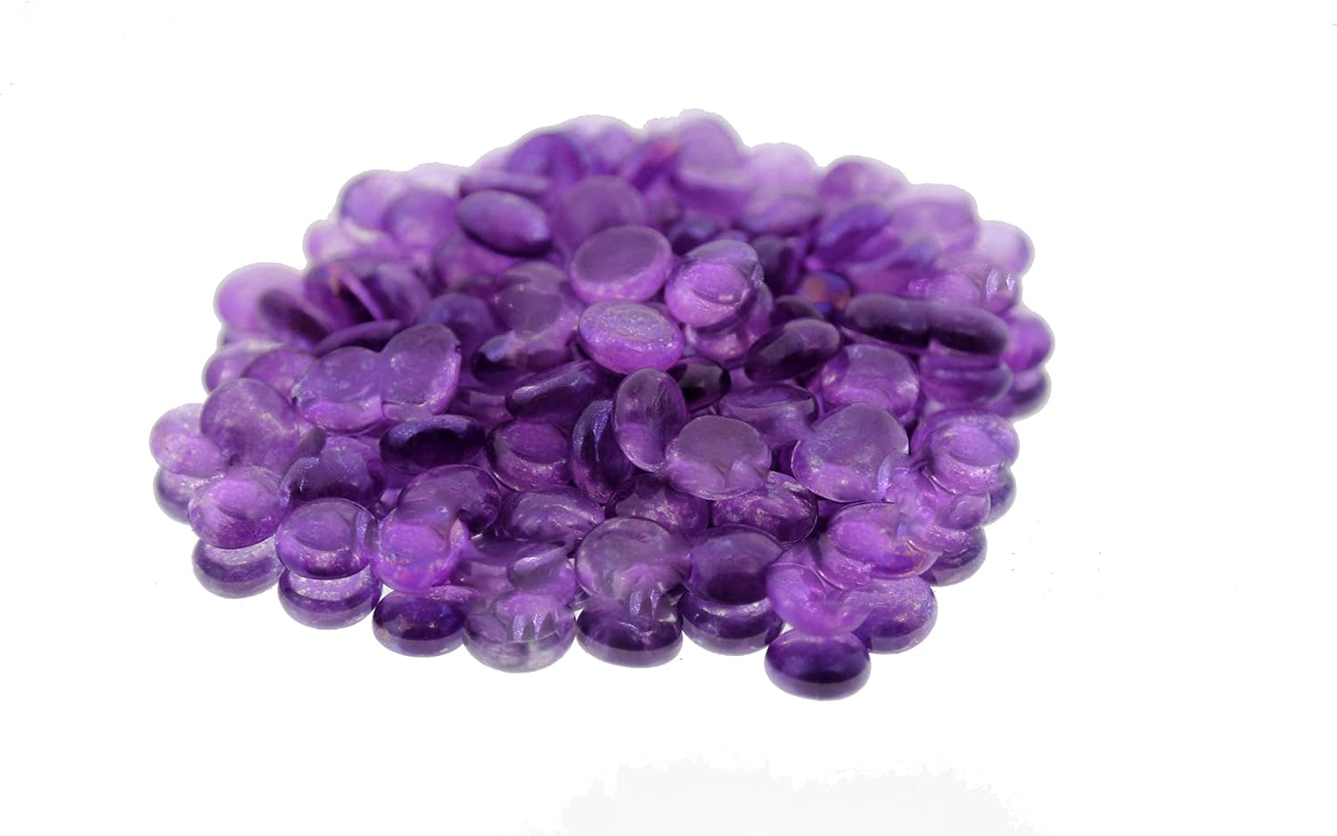 Amazon.com: WGV Flat Marbles, Pebbles, Glass Gems for Vase Fillers ...