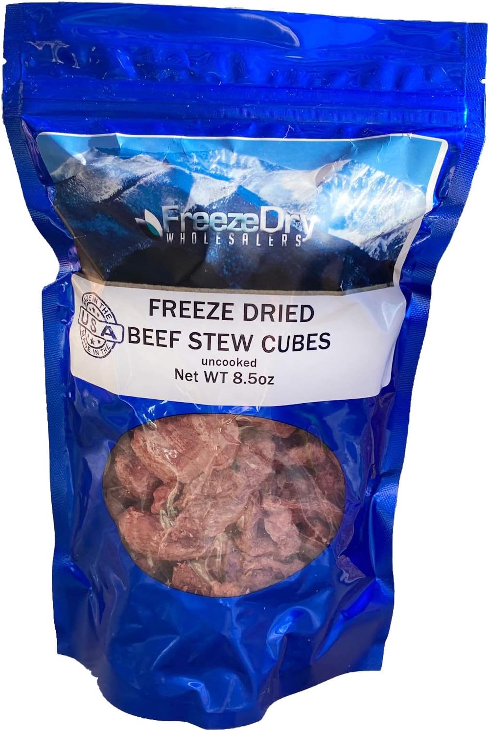Amazon.com : Freeze Dried Beef Cubes - Uncooked | Camping Emergency ...
