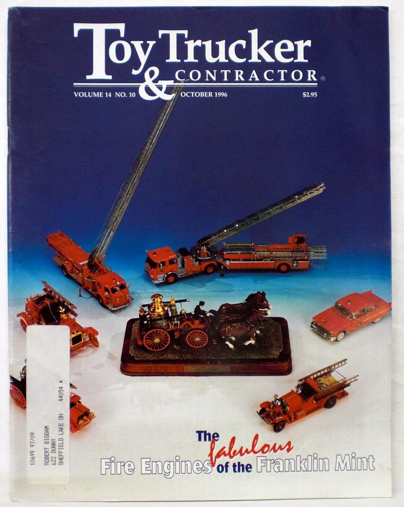 Toy Trucker & Contractor Magazine - October 1996 - Vol. 14 No. 10 ...
