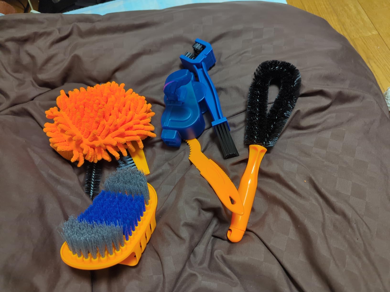 Amazon | GORIX(ゴリックス)自転車 洗車 自転車掃除セット(8点) チェーンブラシ 汚れ落とし 自転車クリーニング チェーンクリーナー 洗浄機 スプロケット 清掃ブラシ 8点 ...