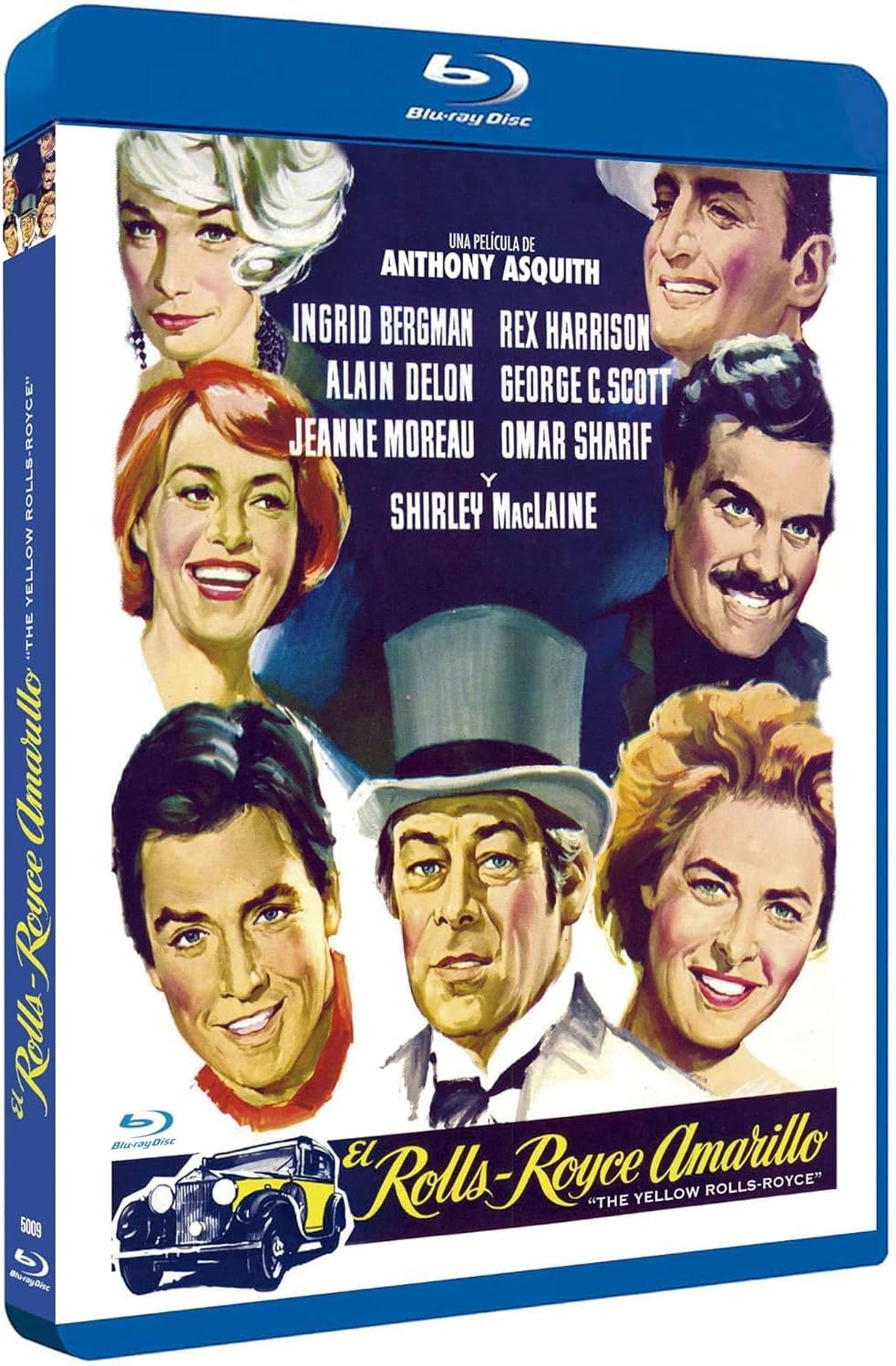 The Yellow Rolls-Royce (1964) Blu Ray: Amazon.co.uk: Ingrid Bergman ...