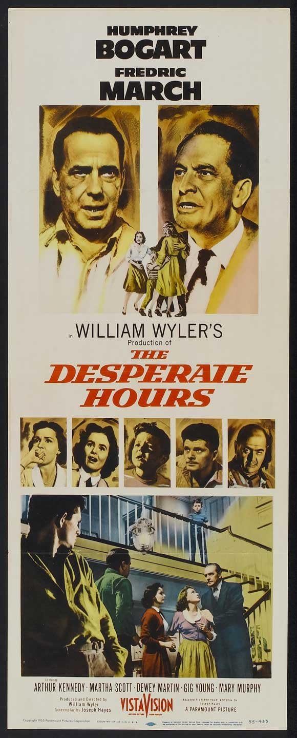 Amazon.com: The Desperate Hours Poster Movie (14 x 36 Inches - 36cm x ...