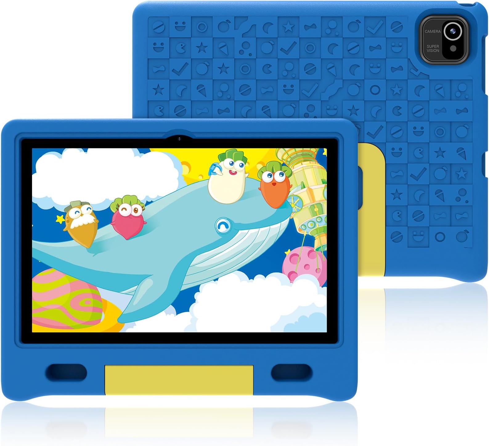 Amazon.com : ApoloMedia Kids Tablet 10 inch, Tablets for Kids Ages 3-7 ...