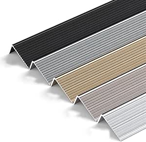 Amazon.com: BIUBPW 48in Aluminum Stair Treads Non Slip Stair Nose ...