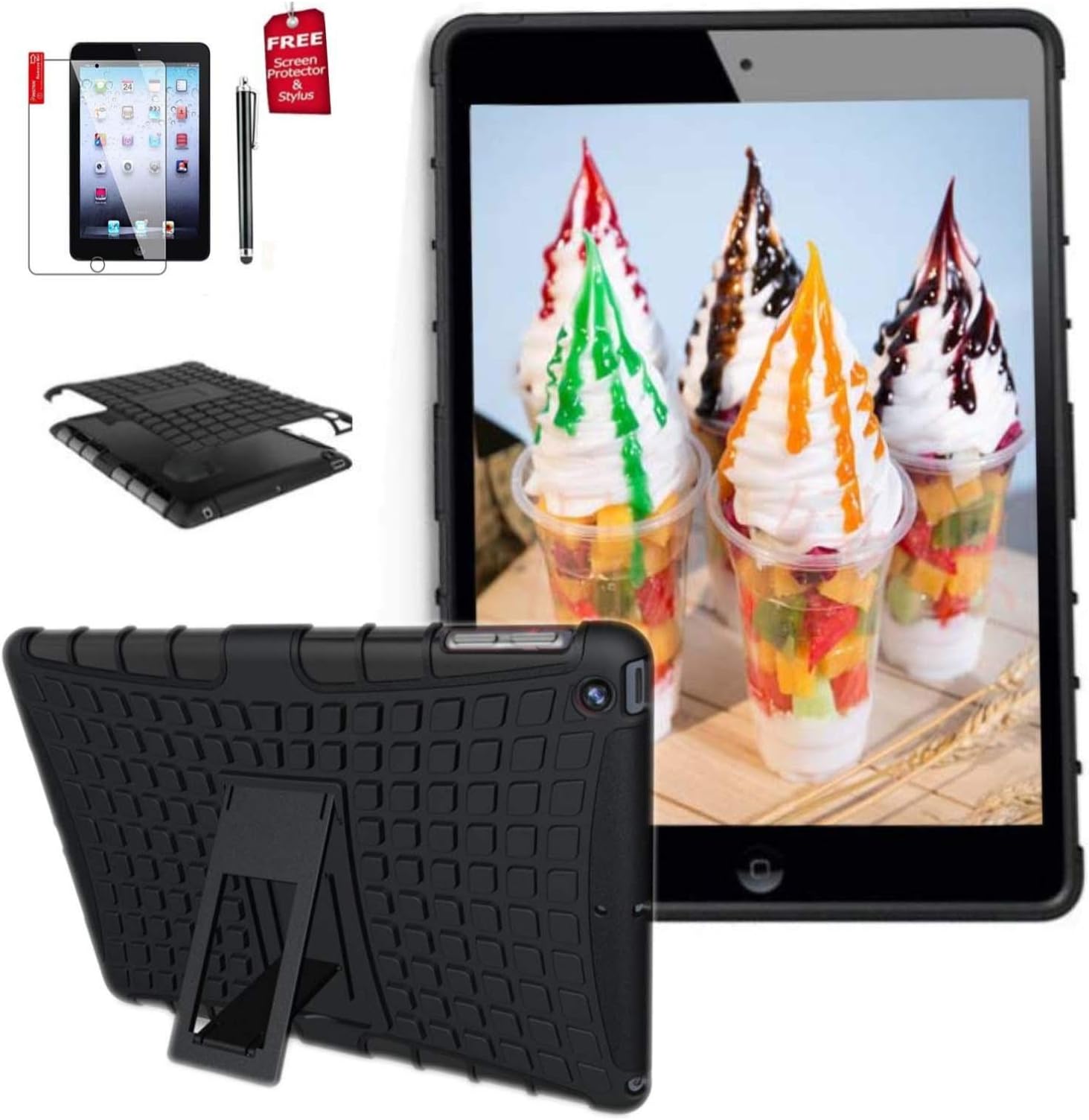 Amazon.com: Tendmart Case Compatilbe with ipad 4th/ 3rd / 2ndGeneration ...