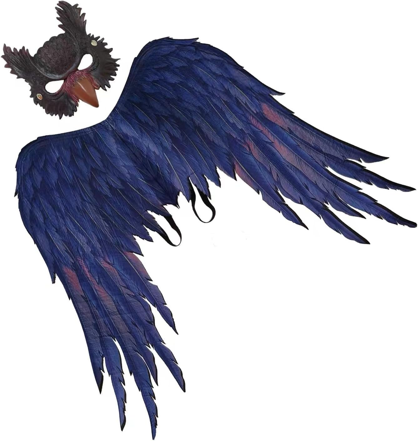 Amazon.com: Owl Wings Mask Owl Costume Set Halloween Birds Animal Wings ...