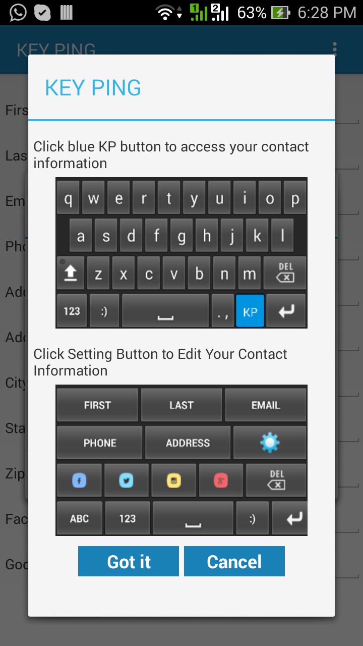 Key Ping Keyboard for Android + Emoji's: app su Amazon Appstore