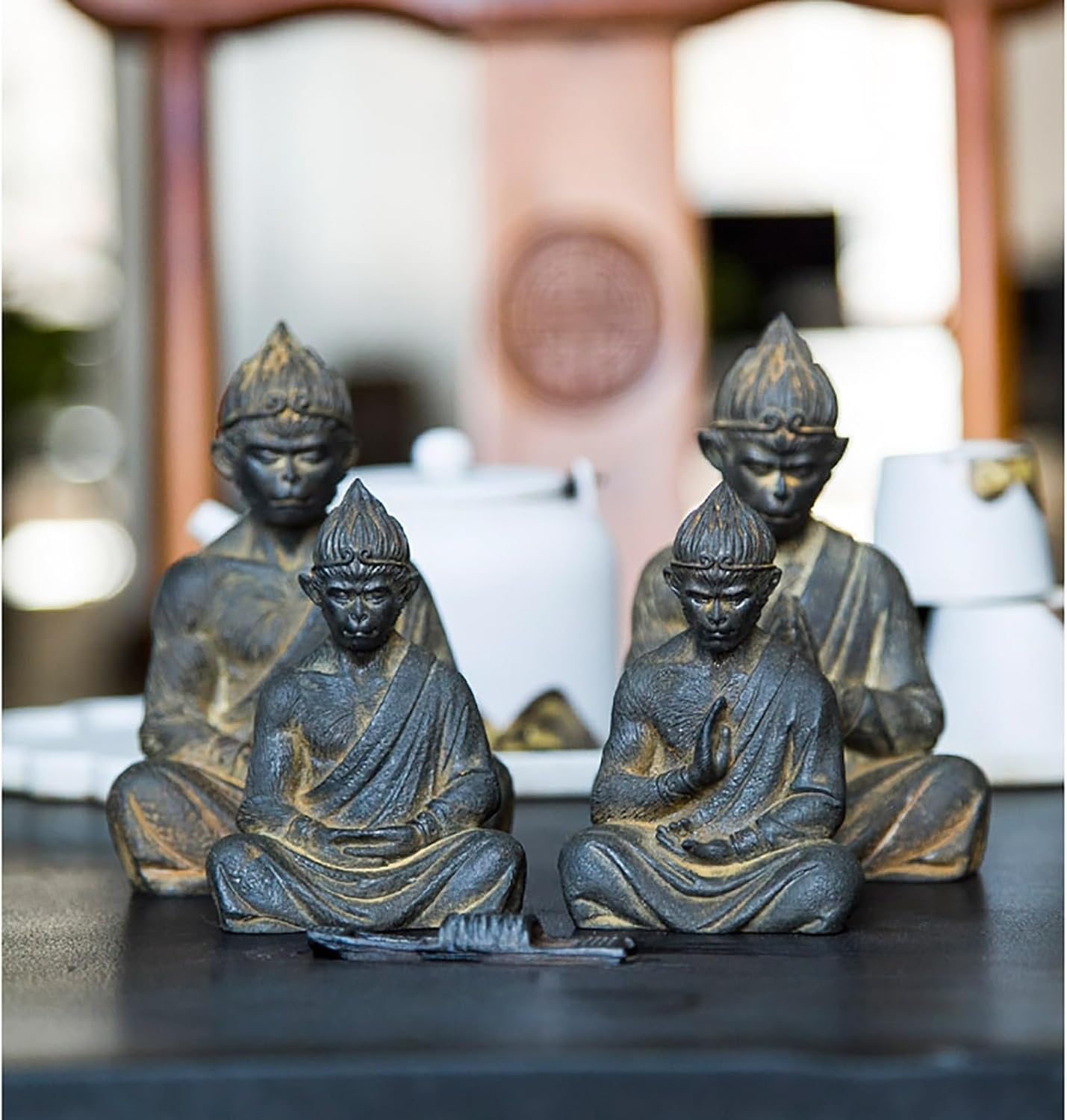 Journey to The West Wukong Goku Buddha Figure,Wukong Action Figure,Sun ...