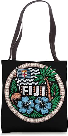 Amazon.com: Fijian Islander Pride, Fiji Tote Bag : Clothing, Shoes ...