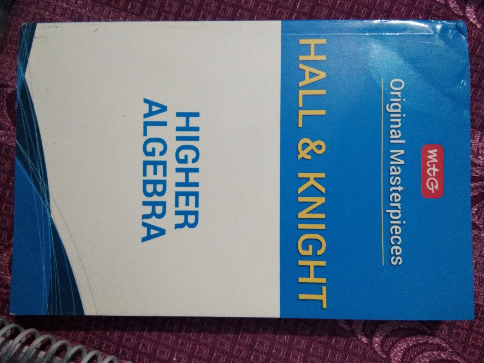 Buy Higher Algebra - Hall and Knight Book Online at Low Prices in India ...