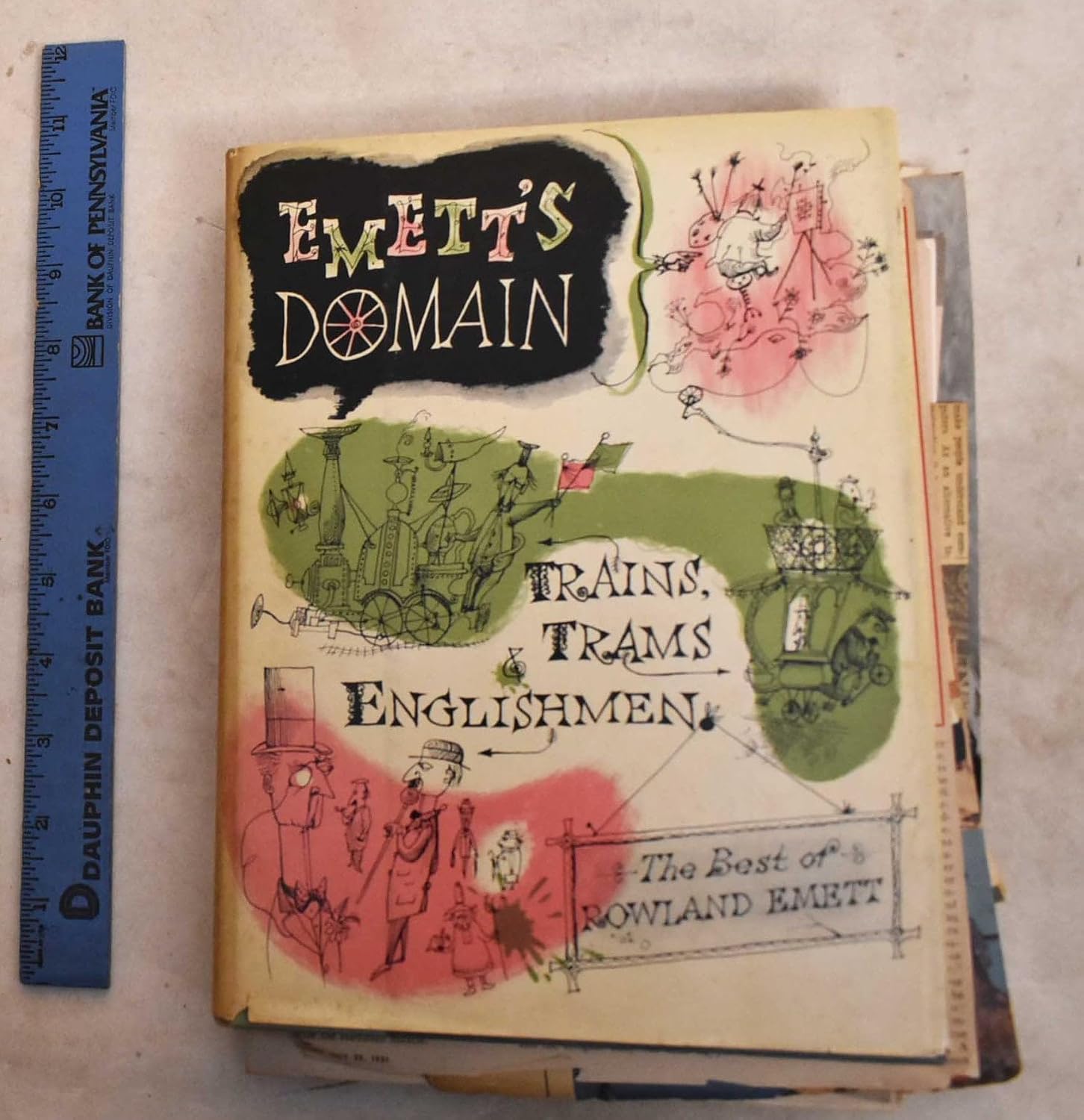 Emett's domain: Trains, trams, and Englishmen; the best of Rowland ...