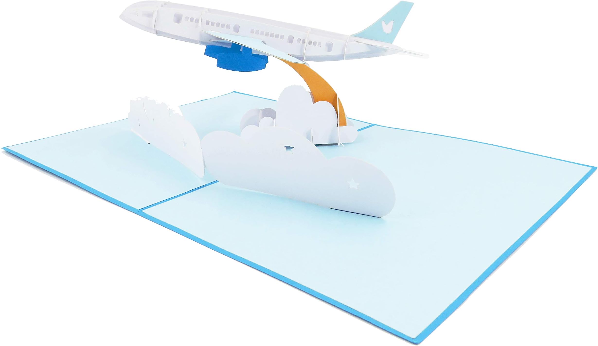 Amazon.com : POP CARD EXPRESS Fighter Jet Birthday Card - Retirement ...