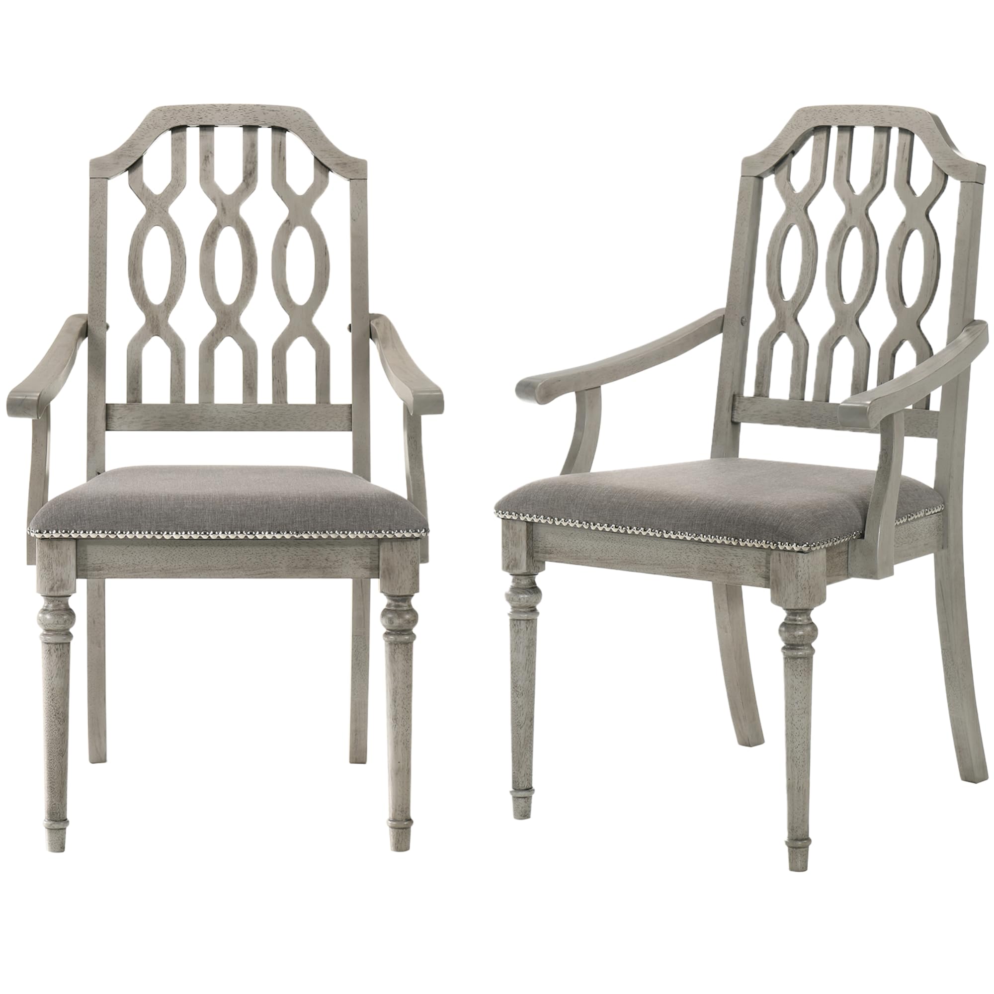 Amazon.com - Janoray Dining Chairs Set of 2 High Back Kitchen Chairs ...