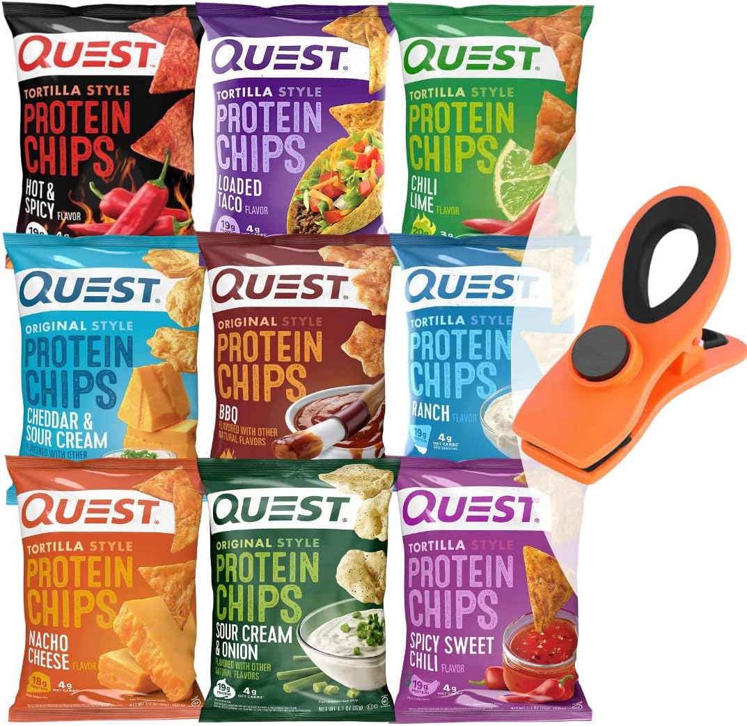 Amazon.com: Quest Nutrition Tortilla Style Protein Chips, Hot & Spicy ...