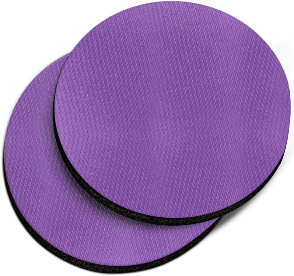 Amazon.com | CARIBOU Coasters , Solid Orchid Purple Design Absorbent ...