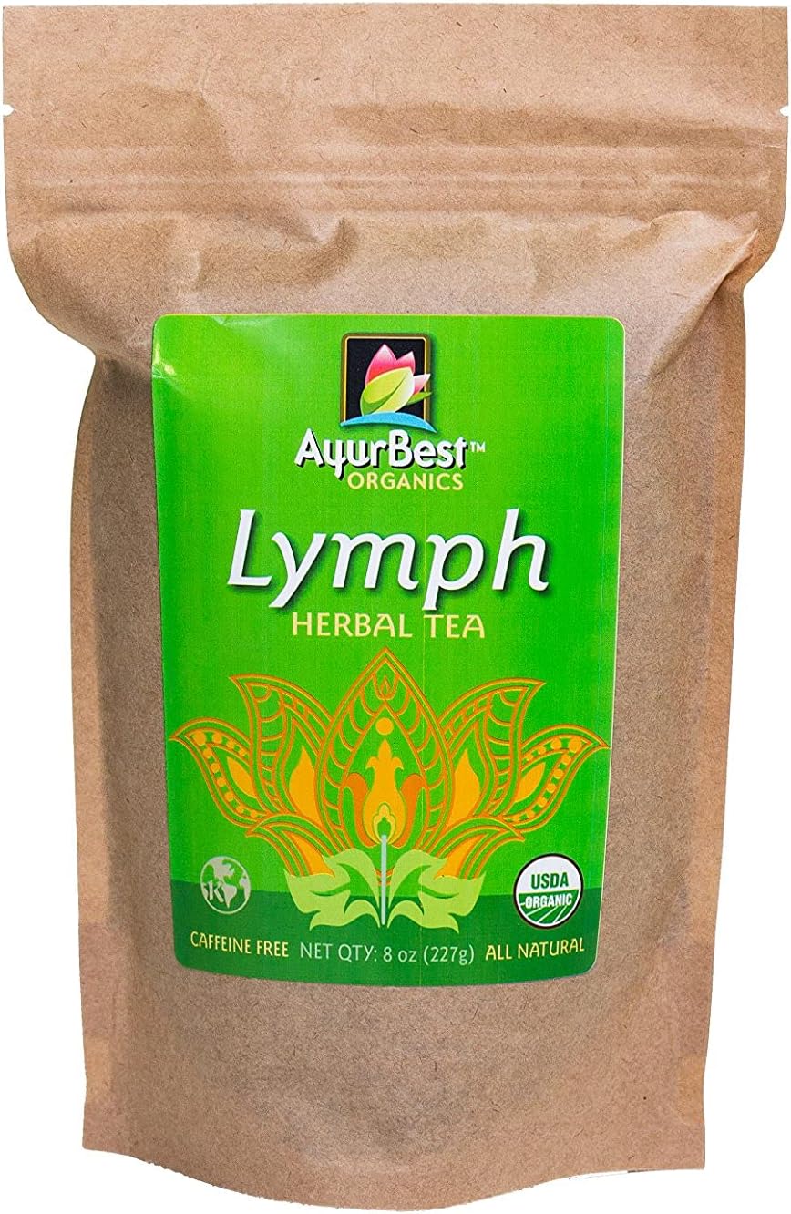 Amazon.com : AyurBest Lymph Herbal Tea USDA Certified Organic, Net Wt ...