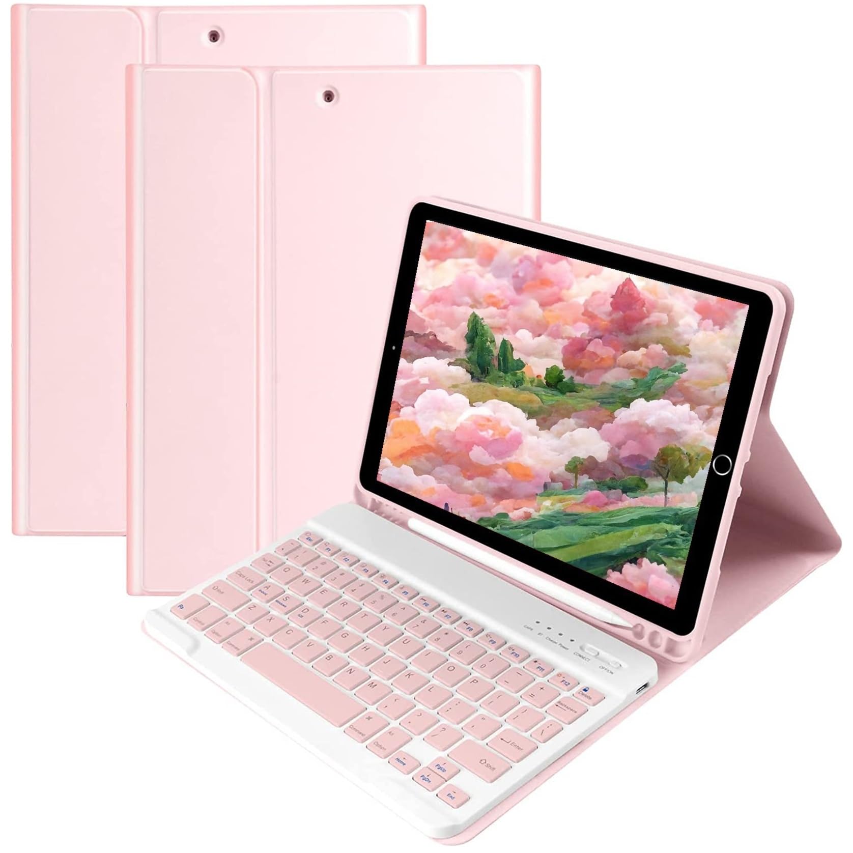 Ipad Mini Cases With Keyboard Pink
