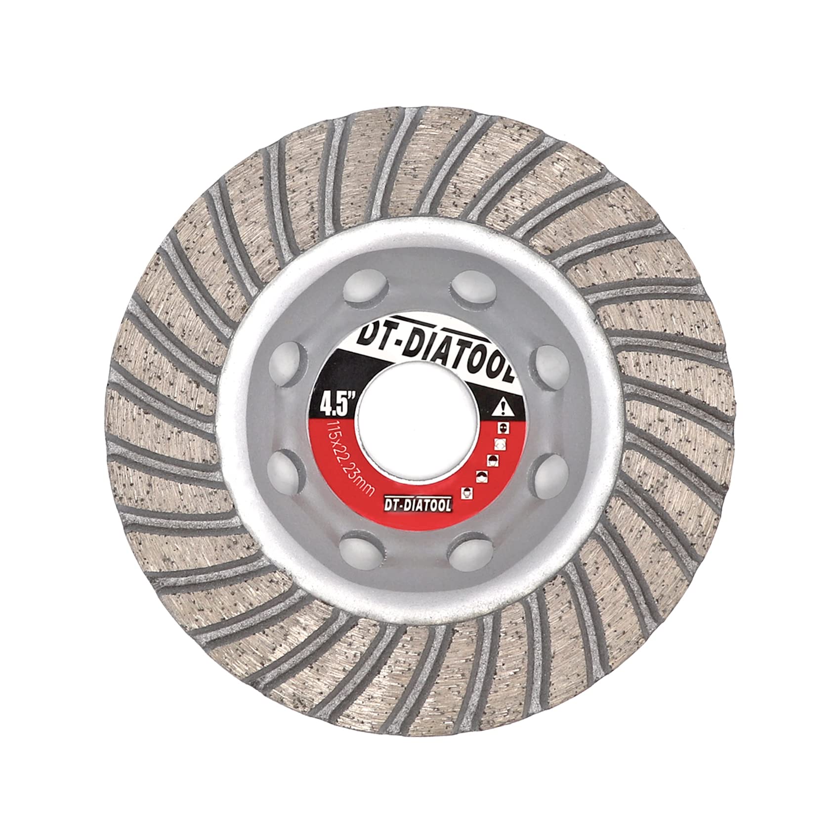 Snapklik.com : Diamond Grinding Wheel 4-1/2 Inch Inch For Concrete ...