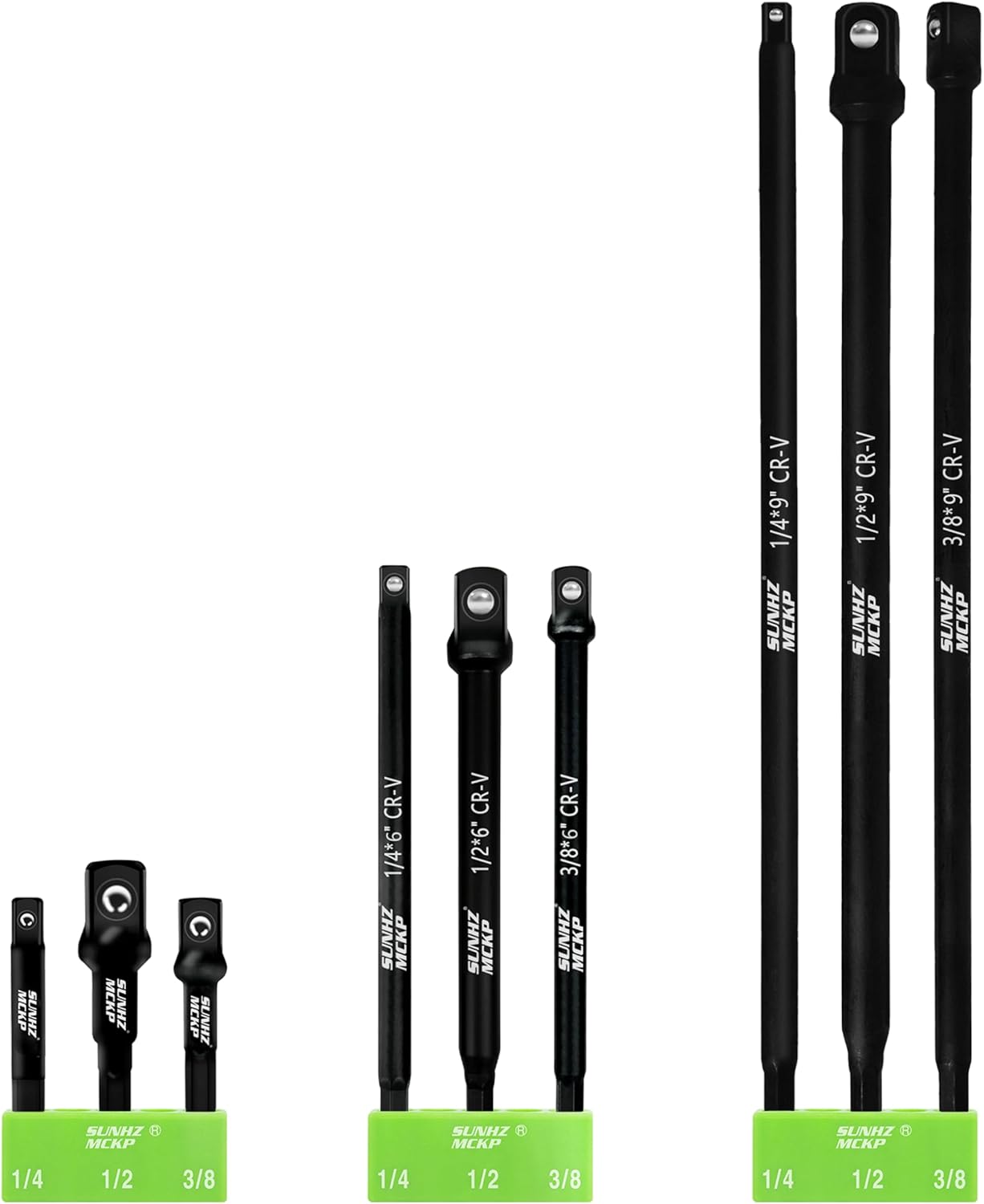 Amazon.com: SUNHZMCKP 9-Piece Impact Grade Power Drill Sockets Adapter ...