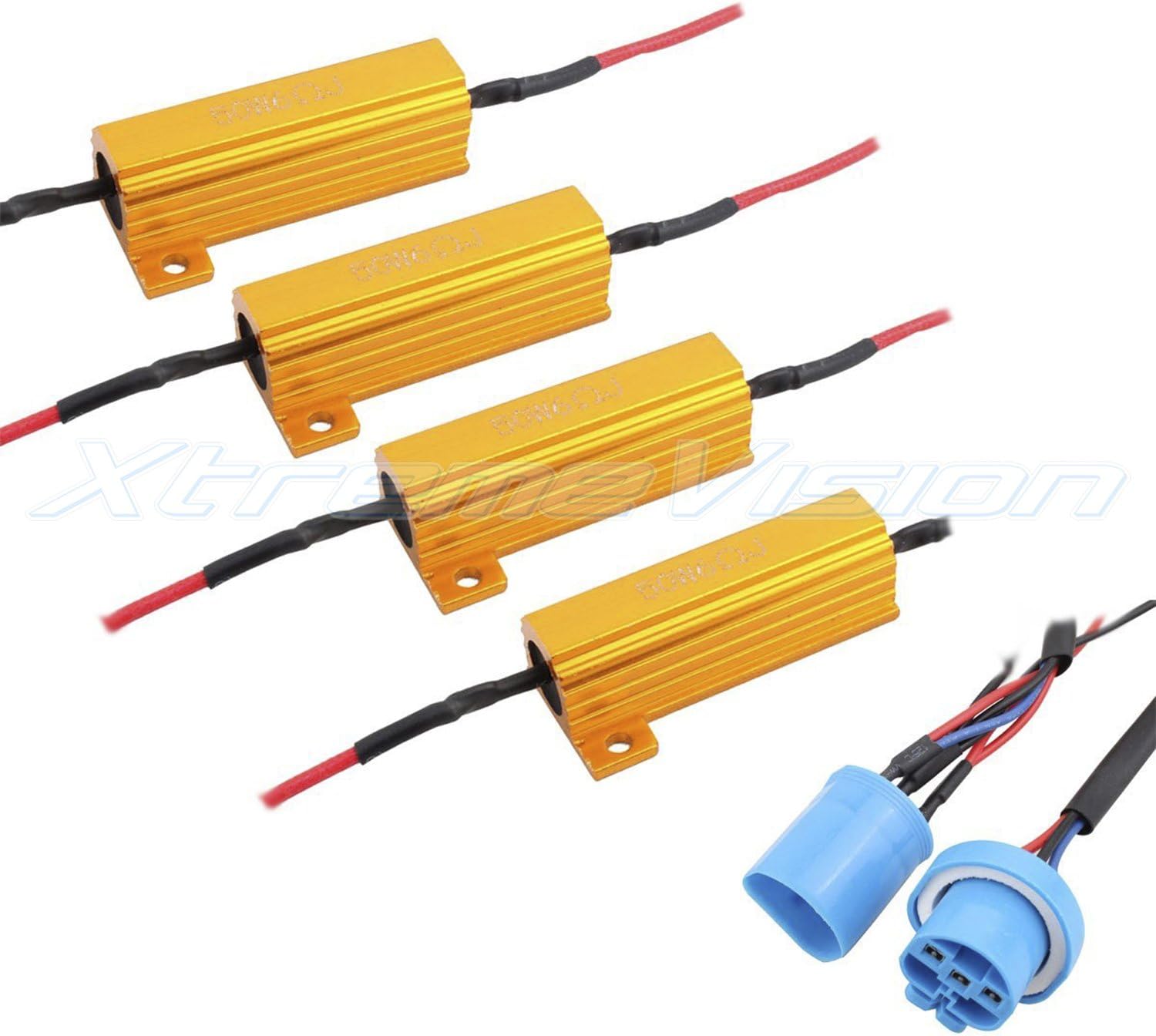 Amazon.com: XtremeVision® LED Anti Flicker Resistor Warning Decoder ...