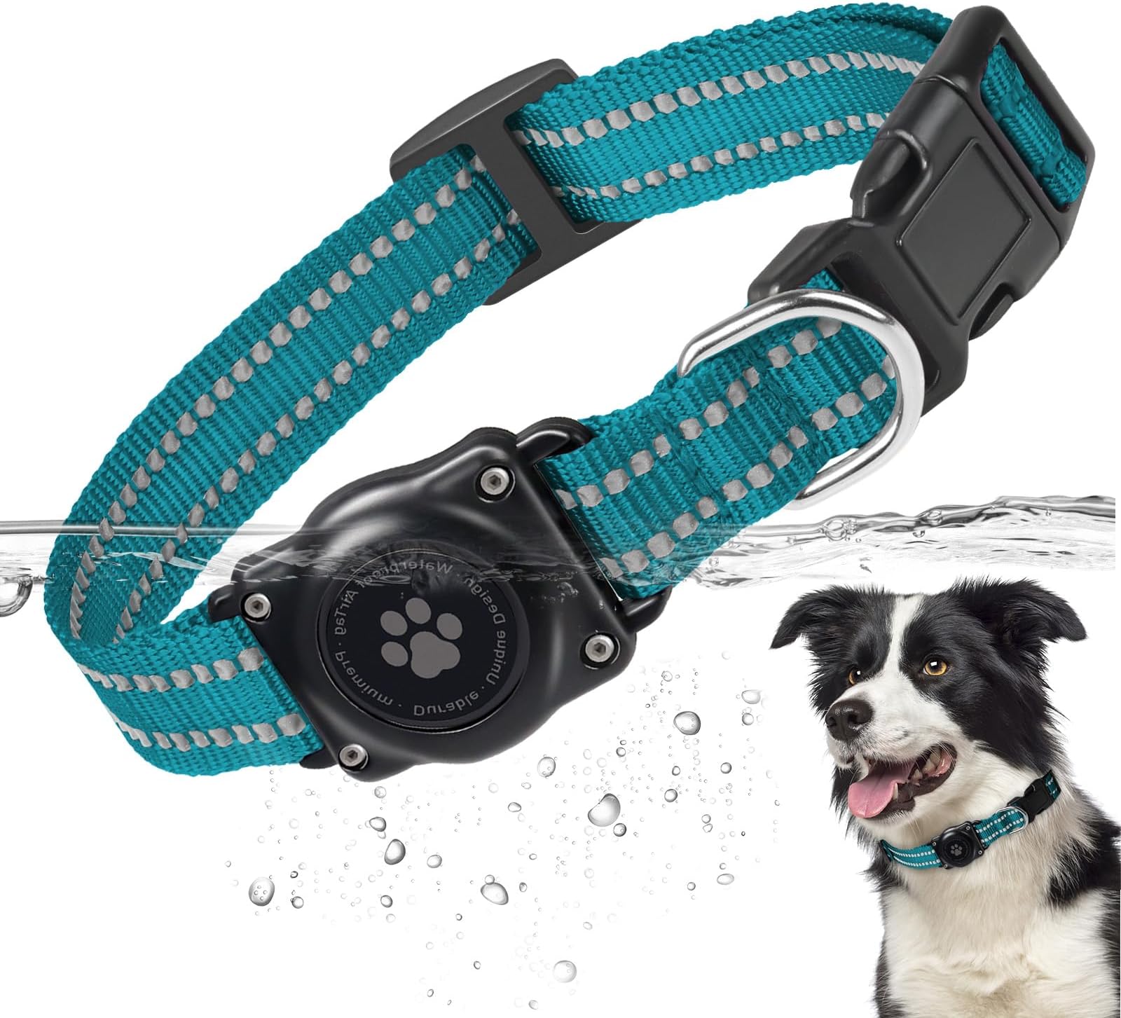 Airtag - Collar para perro, 100% impermeable, integrado Apple Air ...