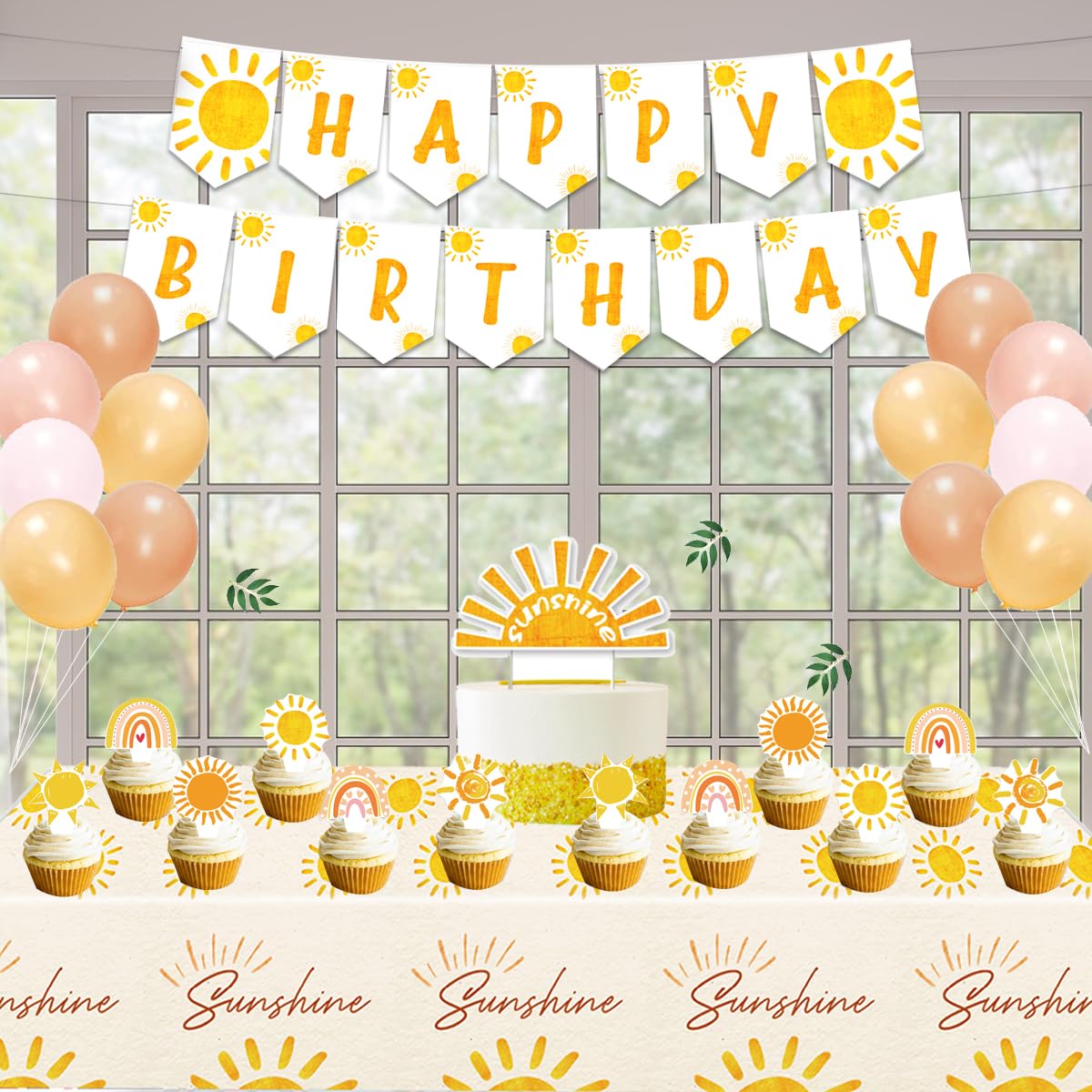 Snapklik.com : First Trip Around The Sun Party Decorations- 77pcs Bobo ...