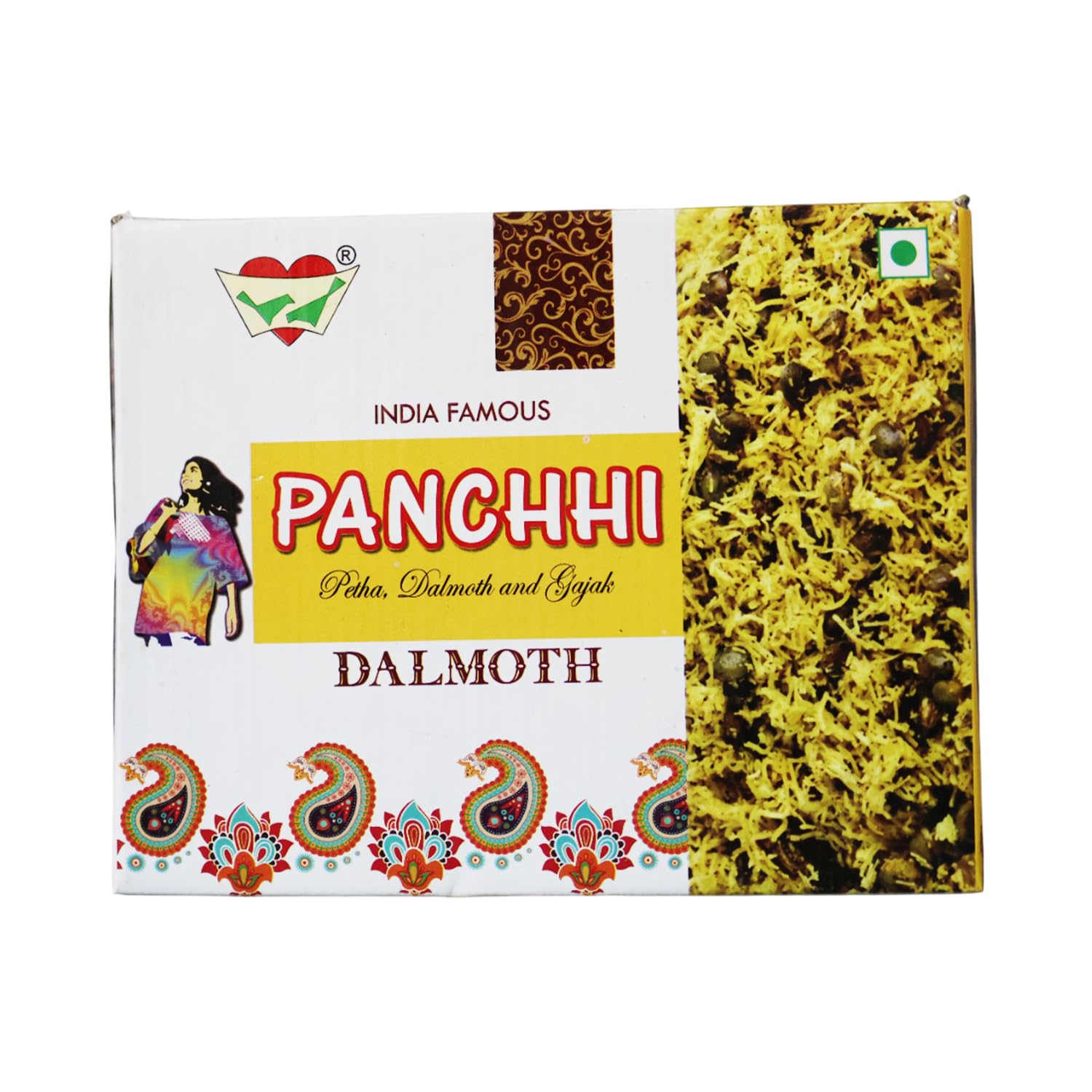 PANCHI KA PETHA AUR DALMUT Regular Sada Dalmoth Namkeen (400g ...