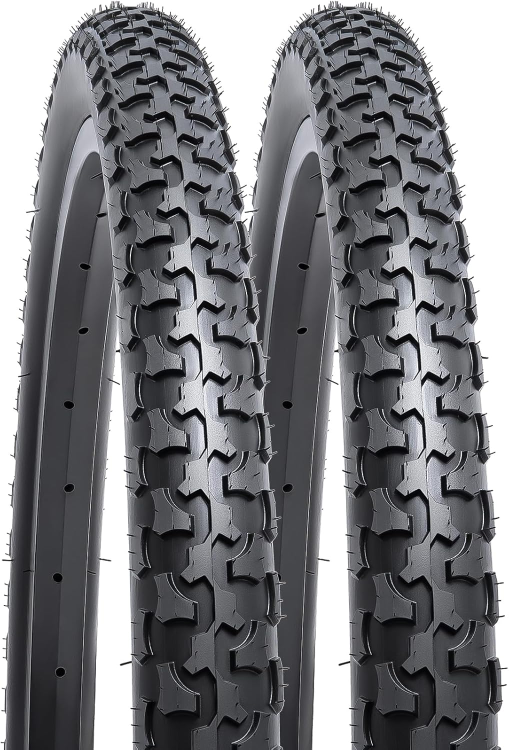Amazon.com : YUNSCM 2-PCS 26" Mountain Bike Tires 26 x 1.75/47-559 Compatible with Off Road Bike ...